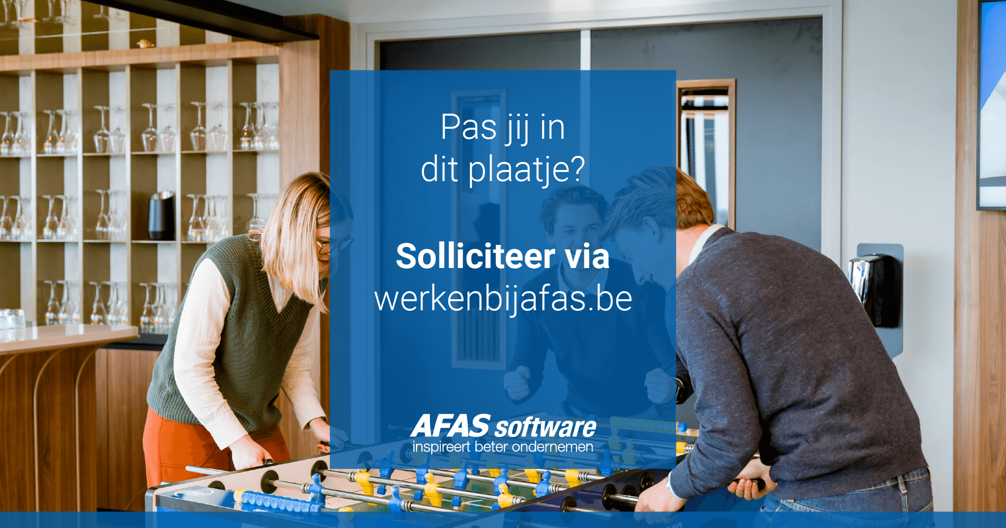 Bekijk onze openstaande vacatures | Werken bij AFAS